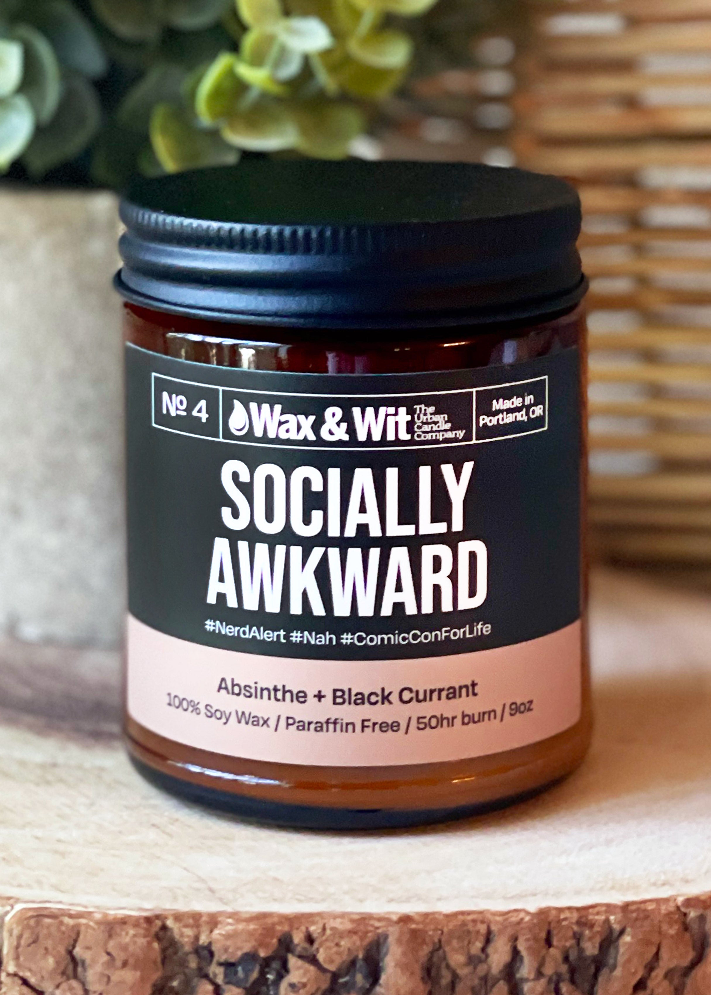 Socially Awkward – WAX&WIT CANDLES